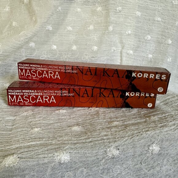 Korres | Makeup | Korres Volcanic Minerals Volumizing Mascara Obsidian ...